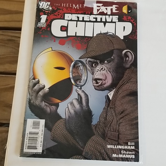 Other | The Helmet Of Fate Detective Chimp 1 Comic Book | Poshmark